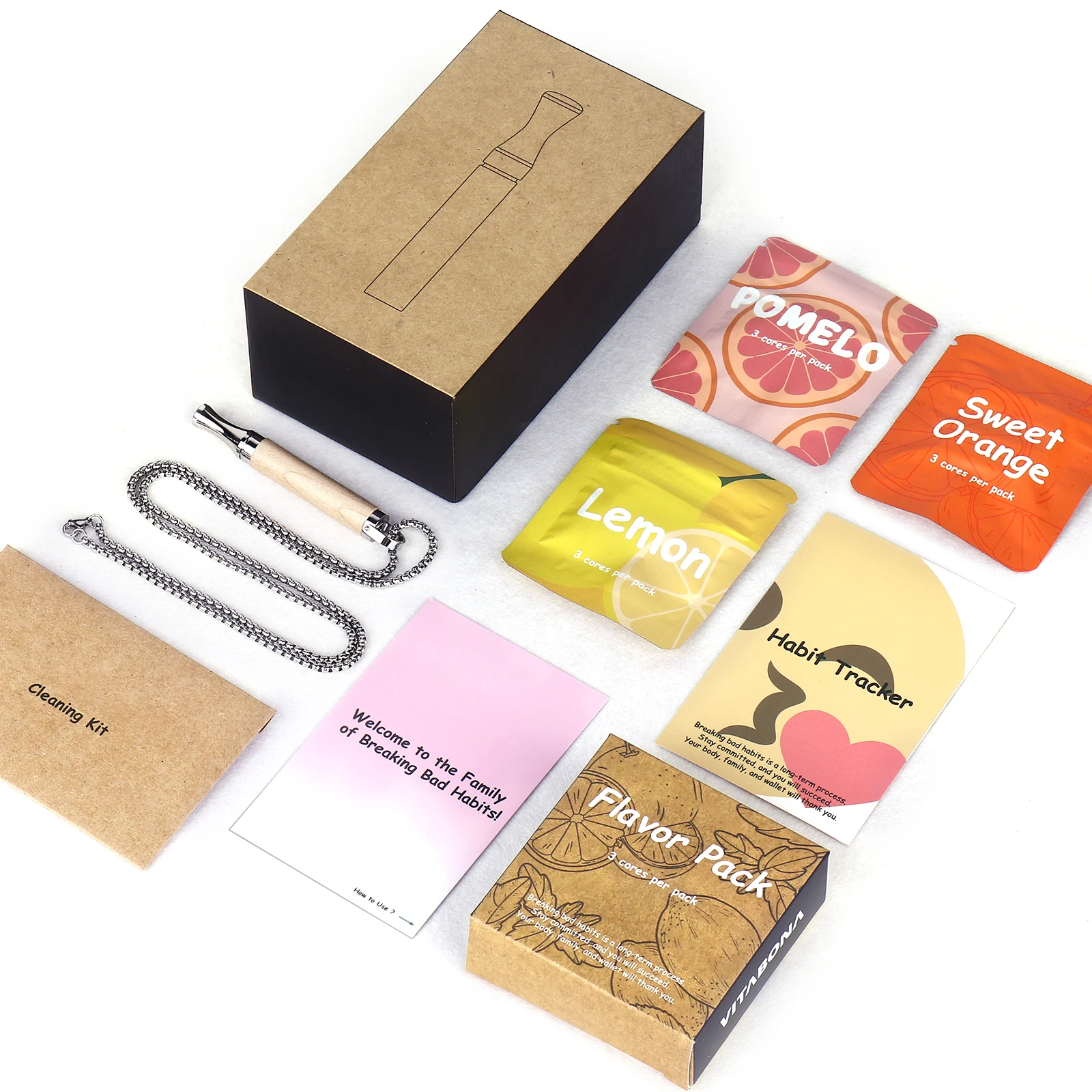 Nasal Aromatherapy Essential Oil Inhaler, Quit Smoking Inhaler Jewelry ...