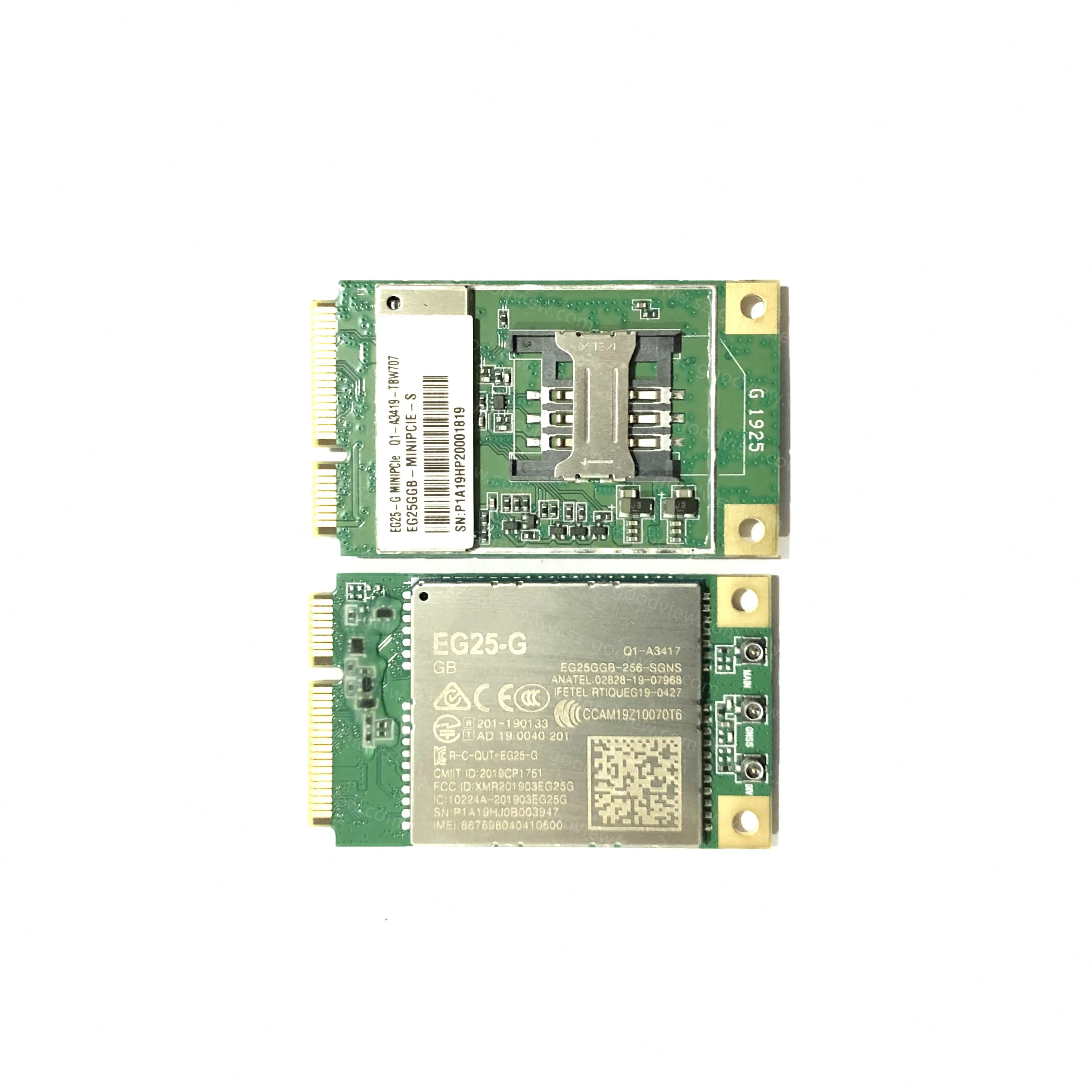 4g LTE Cat4 EC25-G PCIE development board with sim card holder| Alibaba.com