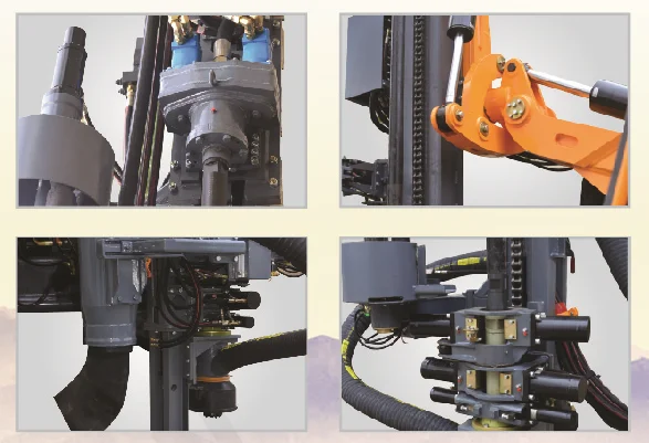 High Quality Automatic Integrated Rock Blasting Drill Rig Pneumatic ...