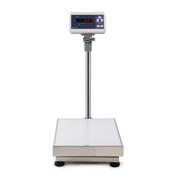150kg 300kg Digital Weighing Scale Stainless Steel Platform Bench Scale ...