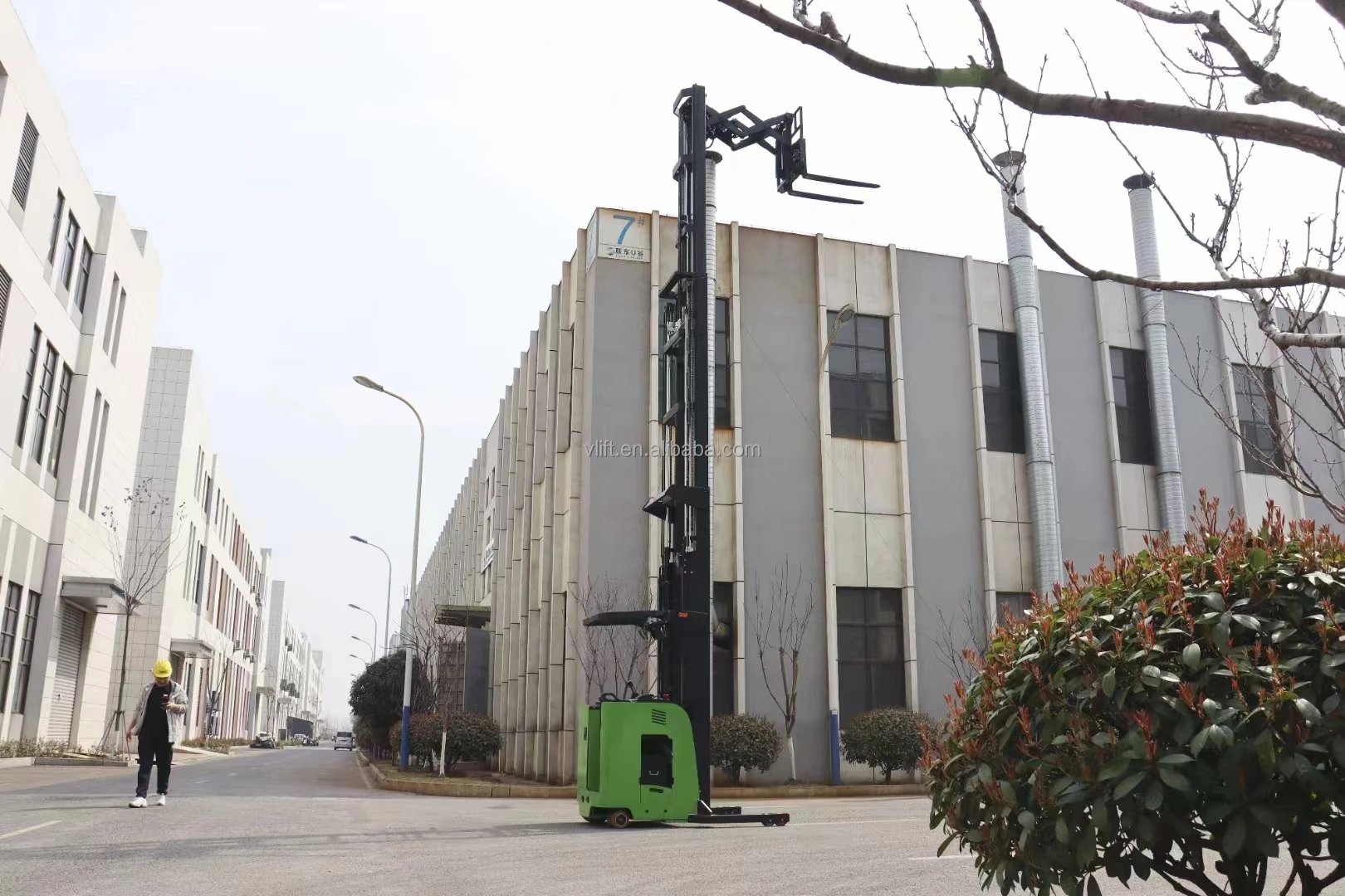 Vlift High Motor Power 1.2ton Stacker Small-sized Electric Stacker ...