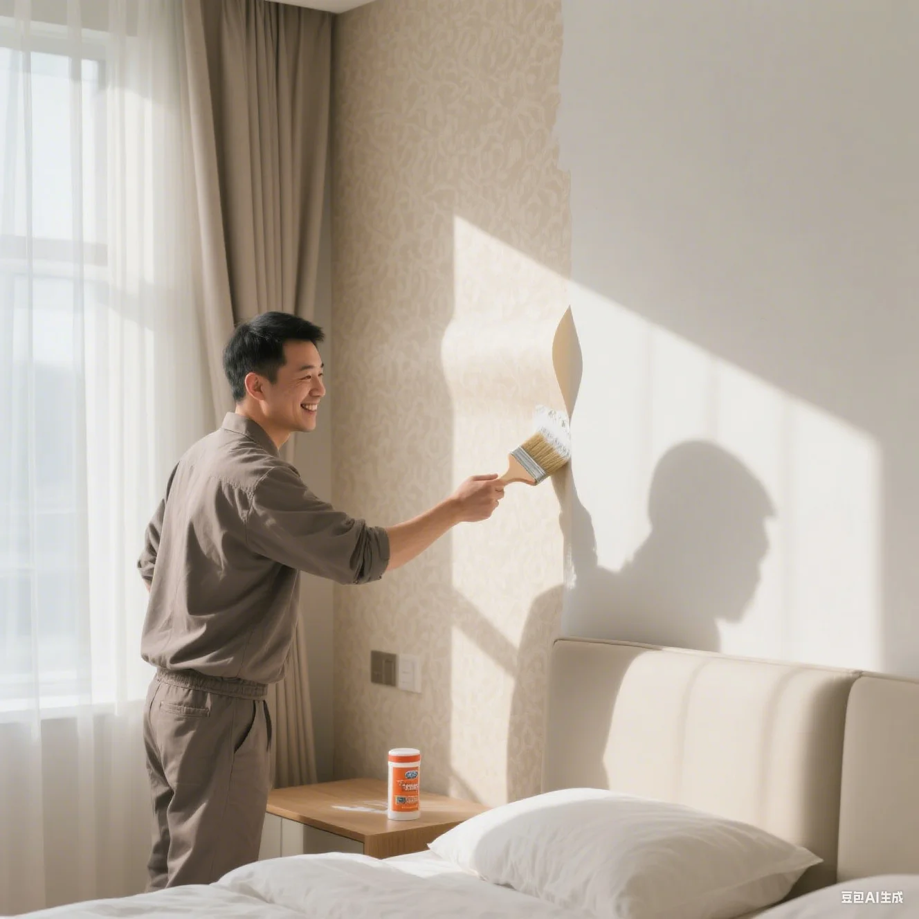 Universal Border Wallpaper Adhesive Paste Potato Starch Wall Paper ...