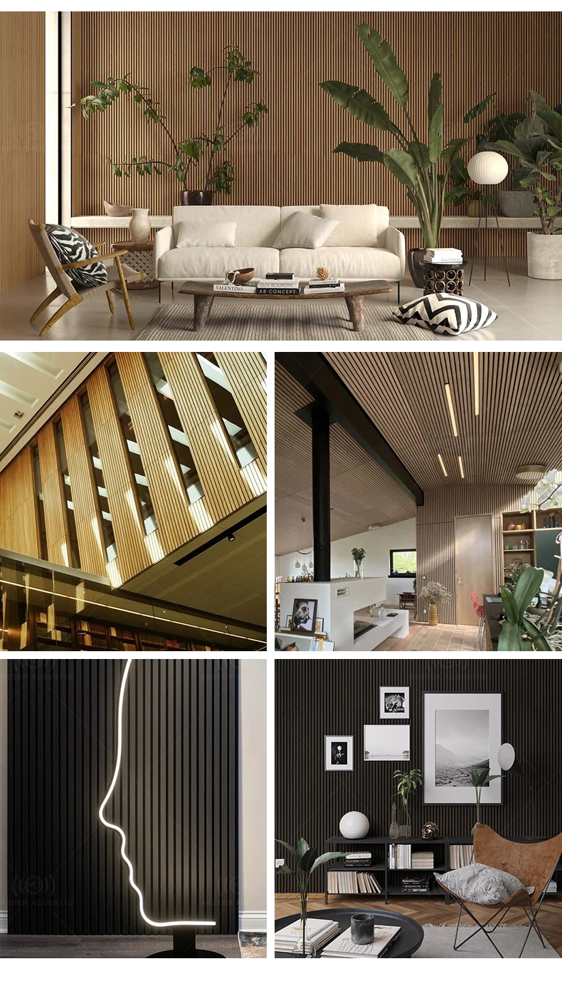 MASTER ACOUSTIC PVC Slat Wall Acoustic Panels for Ceilings