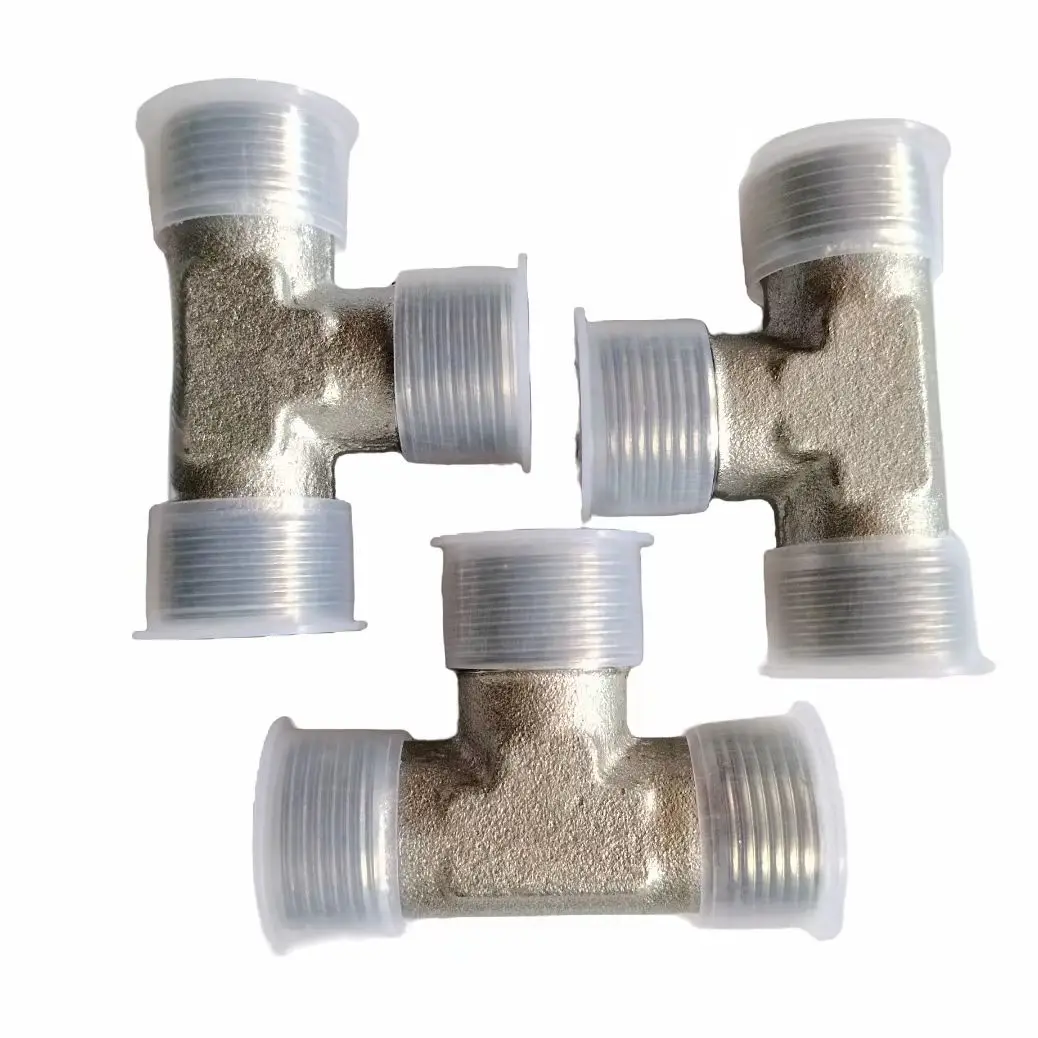 Cc/ Cd-rn Metric/bsp Male Threaded Three-way Connection Pipe Fitting ...
