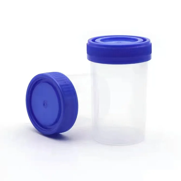 Laboratory Medical Plastic 30ml 60ml 90ml 120ml Urine Cup Sample ...