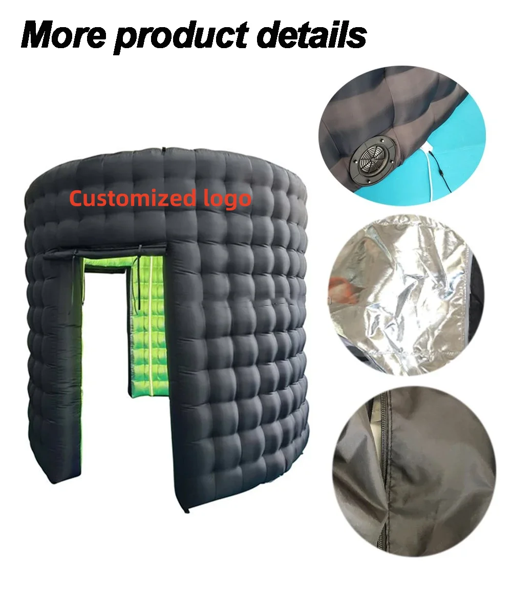 Hot 360 Photo Booth Enclosure Backdrop the Sale Inflatable Photo Booth Tent Outdoor 360 Photo ...