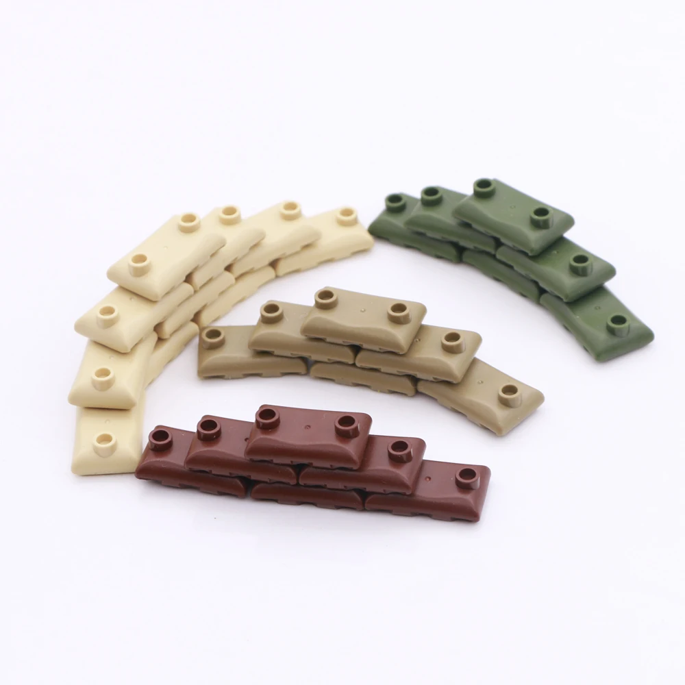 WW2 Sandbag Weapon Pack - Build Military Scenes with LEGO