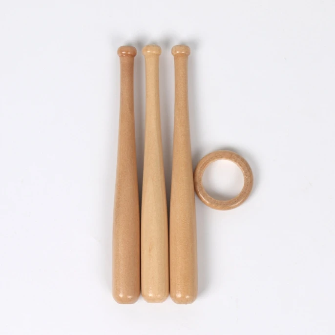 Wooden Baseball Bat Mini Stick Circular Stick Stand Logo Desktop ...