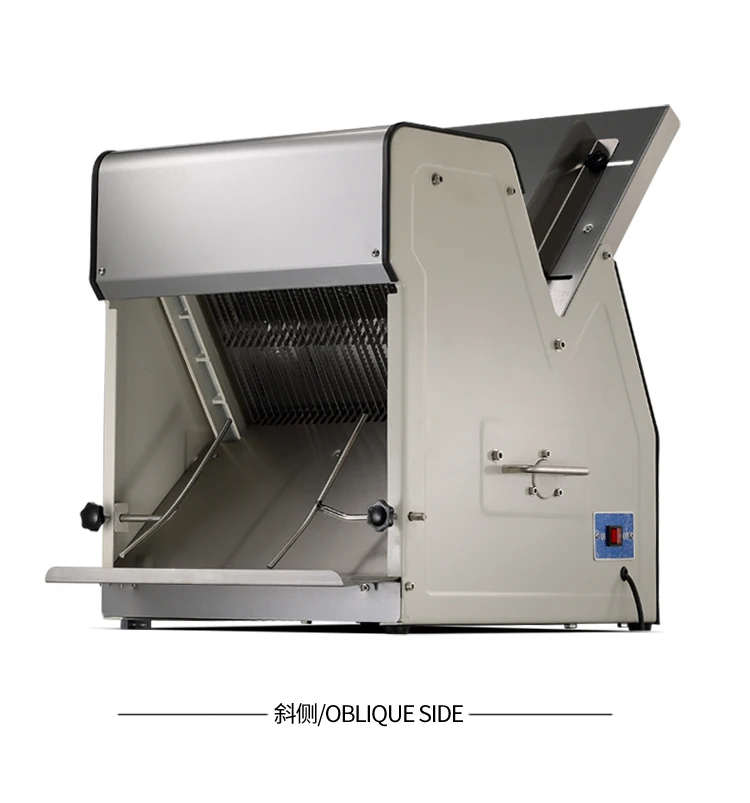 Small Automatic Electric Adjustable Bread Slice Loaf Toast Slicer Machine For Bakery - Buy Meat ...