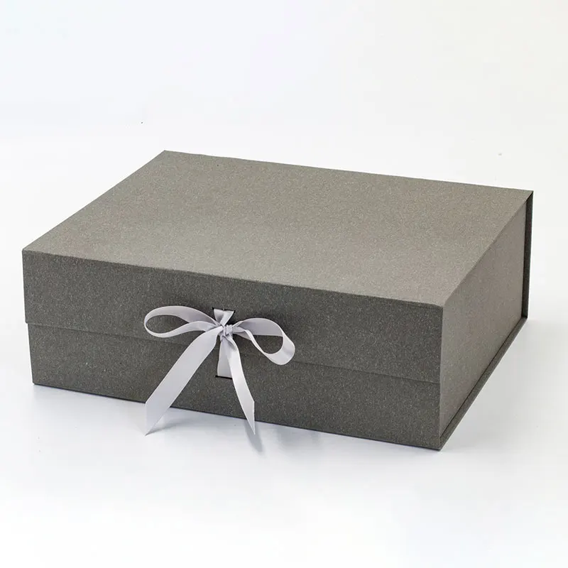 Grey Chevron Gift Box
