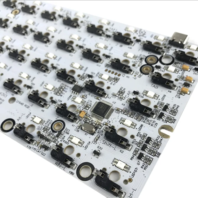 Custom Hot Product Keyboard Control Board Gaming Keyboards Pcba Factory ...
