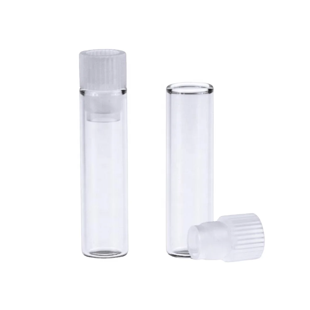 1ML Borosilicate Glass Shell Vial with plug| Alibaba.com