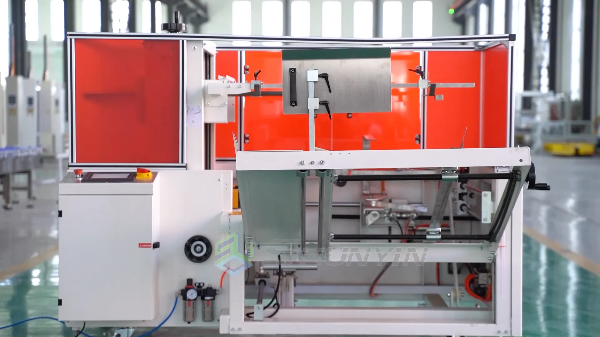 Horizontal Vertical Sealing Bottom Carton Erector Machine Case Box ...