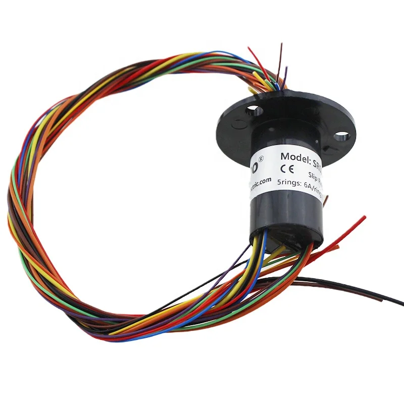 Yumo Electric Slip Ring Sr022-24-5p8s 13 Rings Contacts Capsule Slip ...