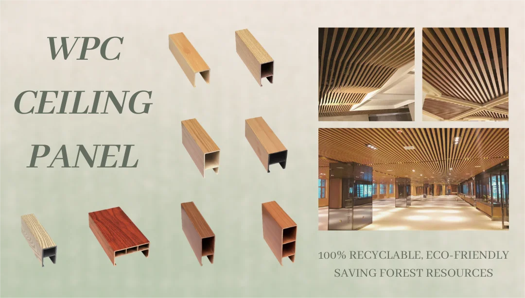Suspended Ceiling Wpc Linear Modern Interior Ttile Ceilings - Buy ...