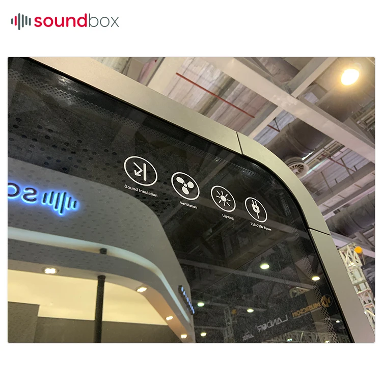 Soundproof Outdoor Pod - Perfect for Private Phone Calls