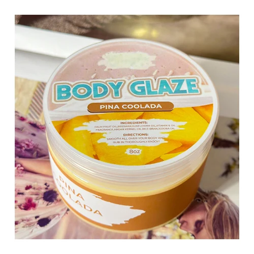 PINA COOLADA Body Glaze Whitening Lotion with Vitamin E Shea Butter ...