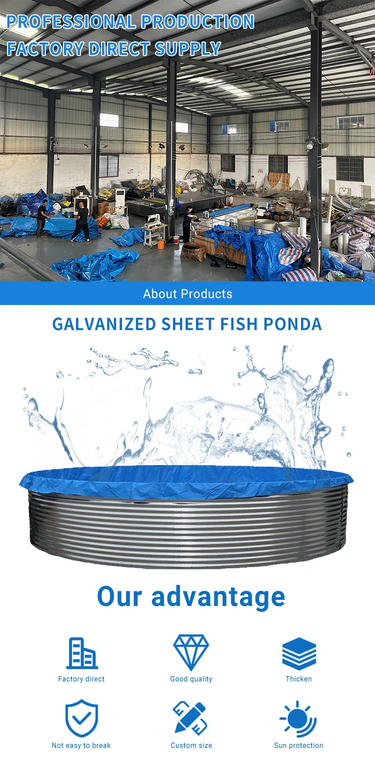 Outdoor Greenhouses Special Fish Pond Large Mobile Cistern Plastic ...