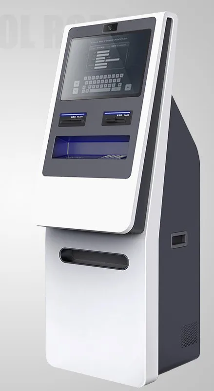 Bill Payment Self Check In Kiosk With Face Recognition Camera For Hotel ...
