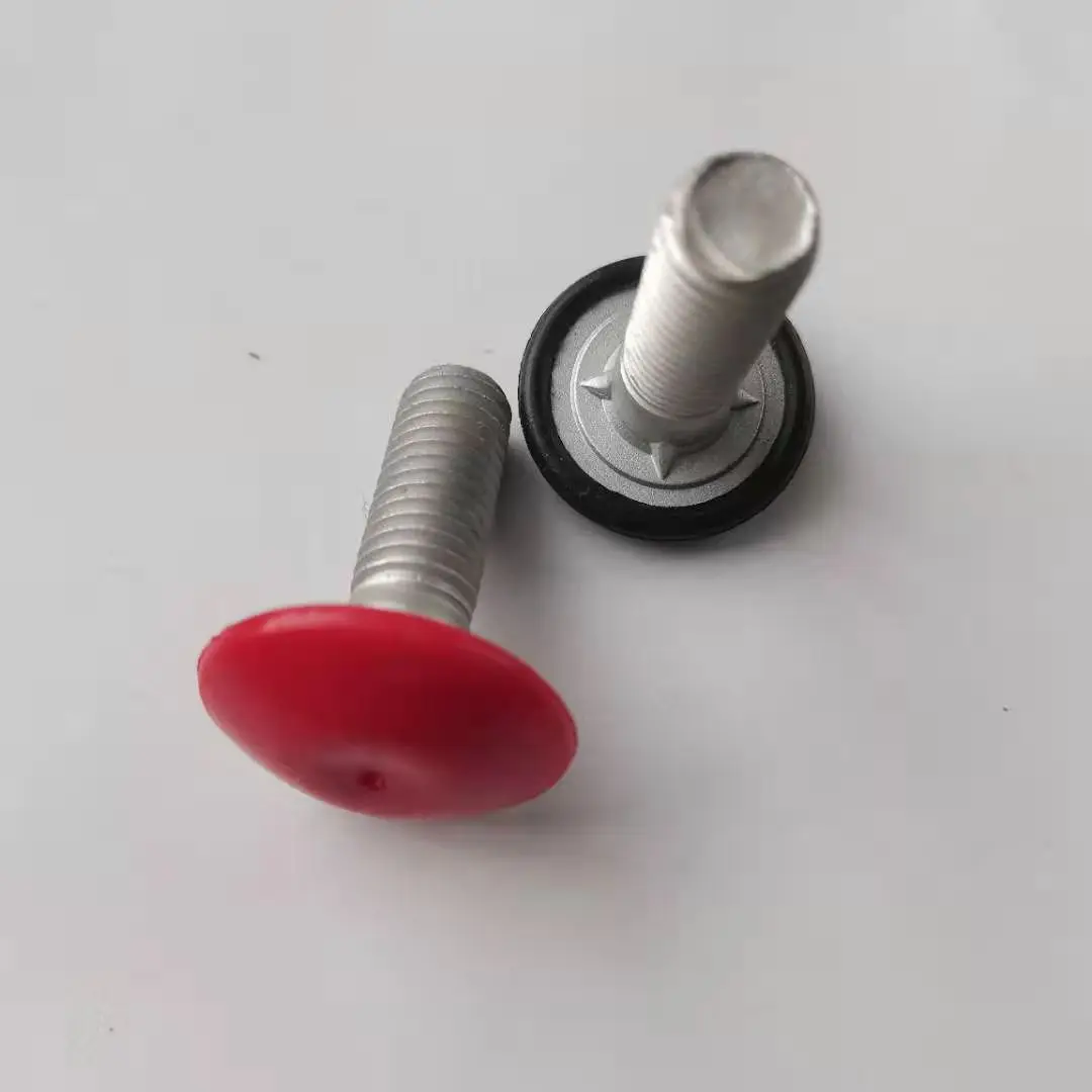Plastic Abs Capped Round Head Fin Neck Hot Dip Gaanized Silo Bolt ...