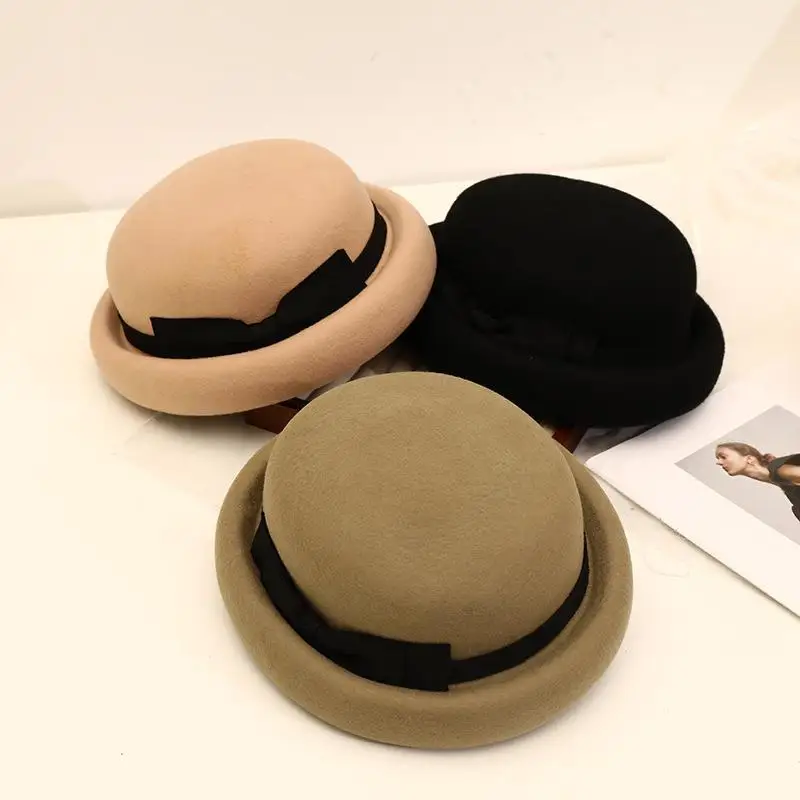 Bowler Hat Women Fashion
