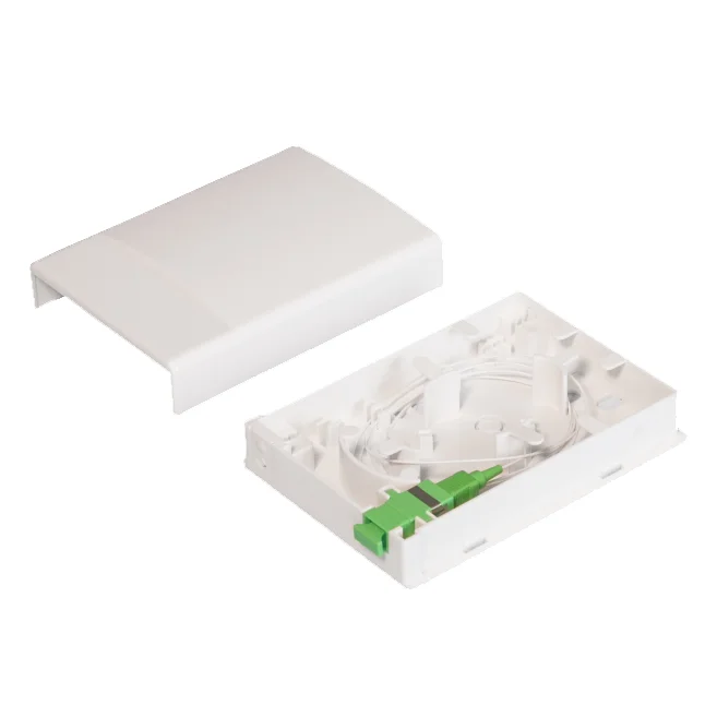 Mini Fiber Terminal Box - 1 2 4 Ports FTTH Simplex SC/LC