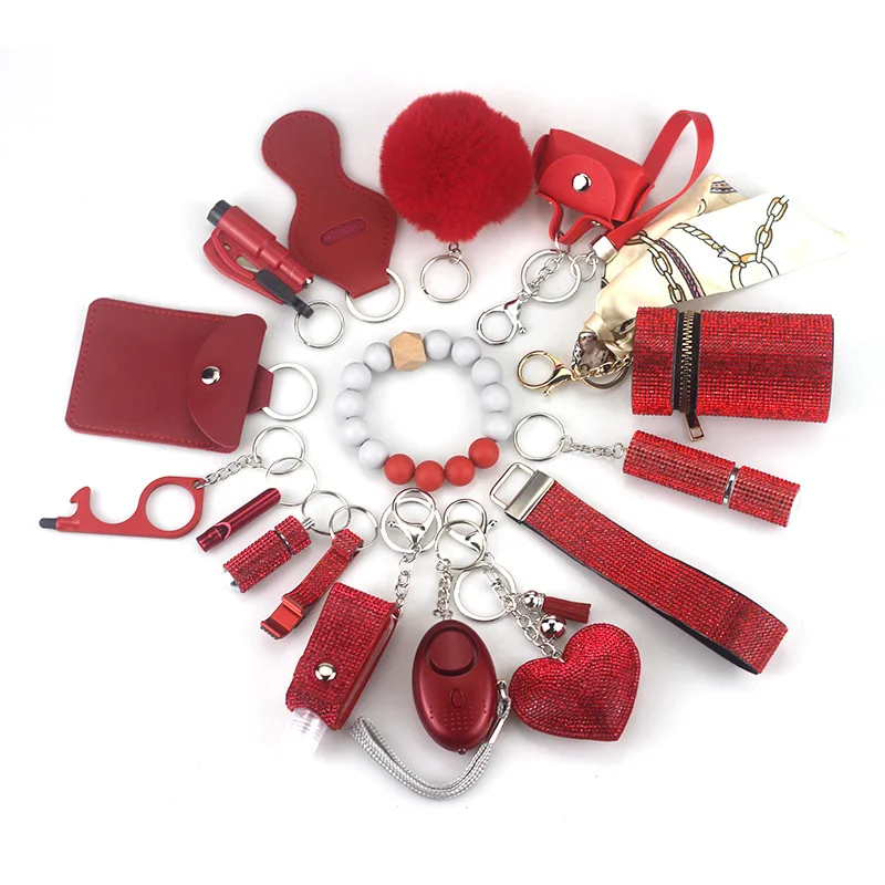 Explosion-proof 15-piece Keychain Set| Alibaba.com