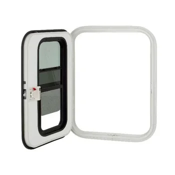 Rv Entry Door Teardrop Trailer Door Single Acrylic Glass Camper Door ...