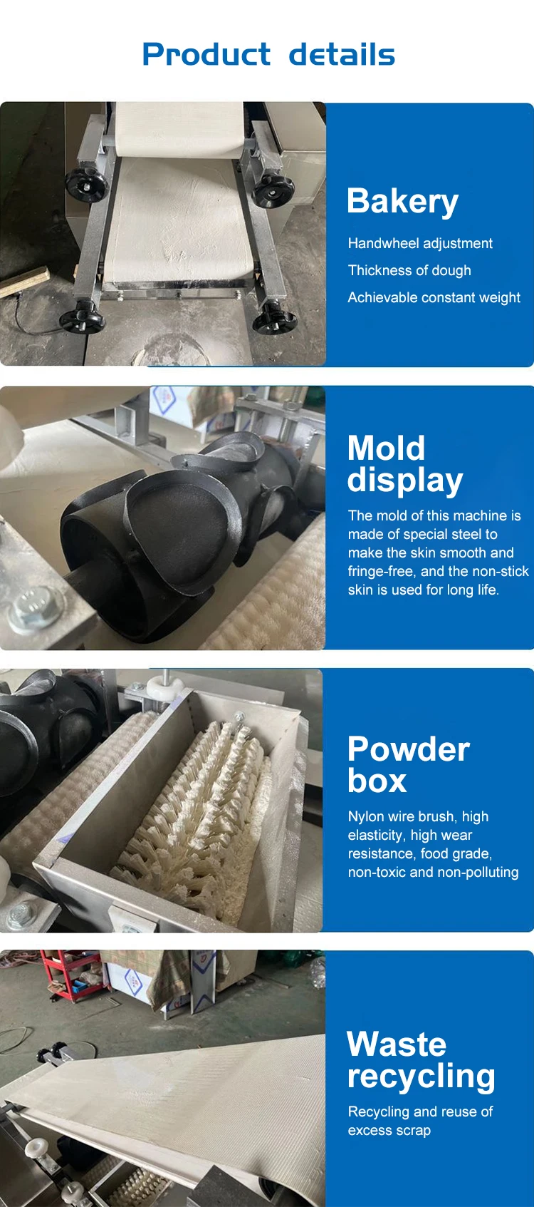 Popular Momo Roti Maker holy Communion Bread Machine Chapati Flour Roti ...