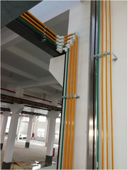 Enclosed Busbar System Conductor Trolley Tubular Copper Core Busbar ...