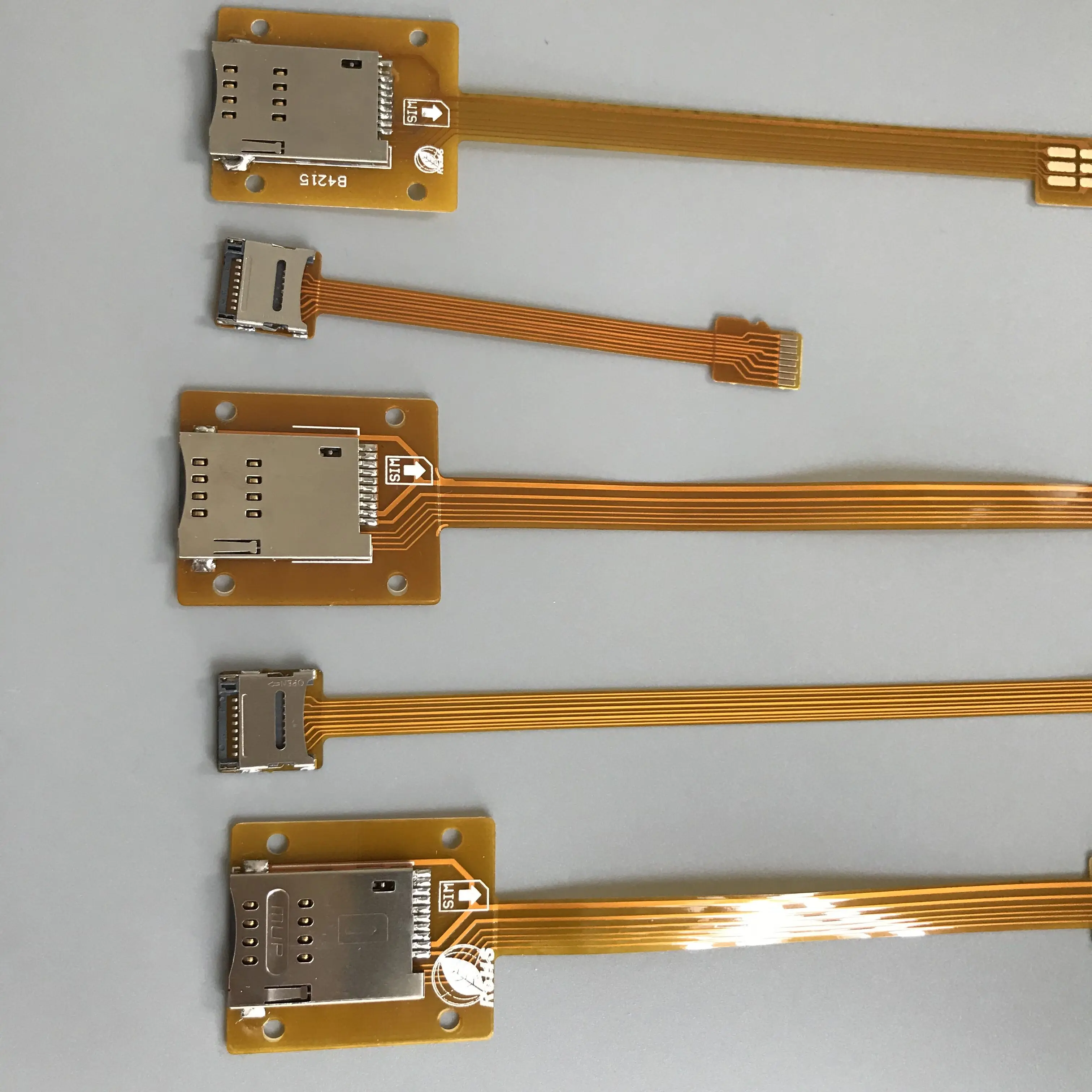 Micor Mini Nano Sim Card 2ff/3ff/4ff Extender With Push Slot Fpc Ffc ...