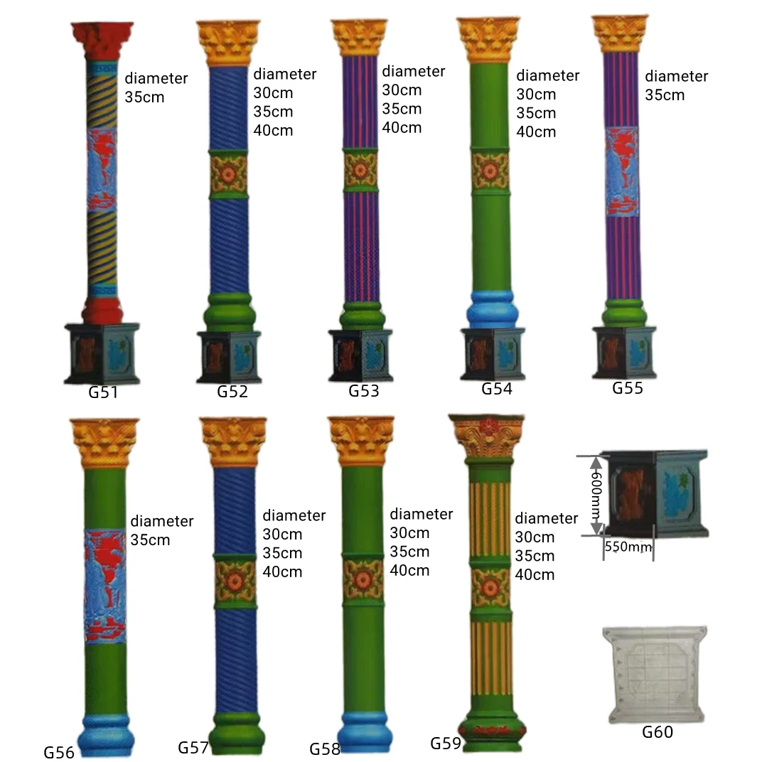 Shop High-Quality Concrete Column Molds - Durable & Versatile