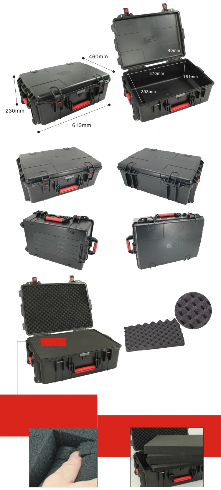 ABS Malzemeyle Oluş Hard Case Çekirdek Şteki İşaretleri Korur