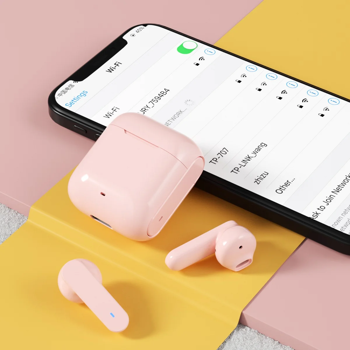 Mini Wireless Earbuds For Kids 4hrs Playtime Built In Mic Mini Earphone ...