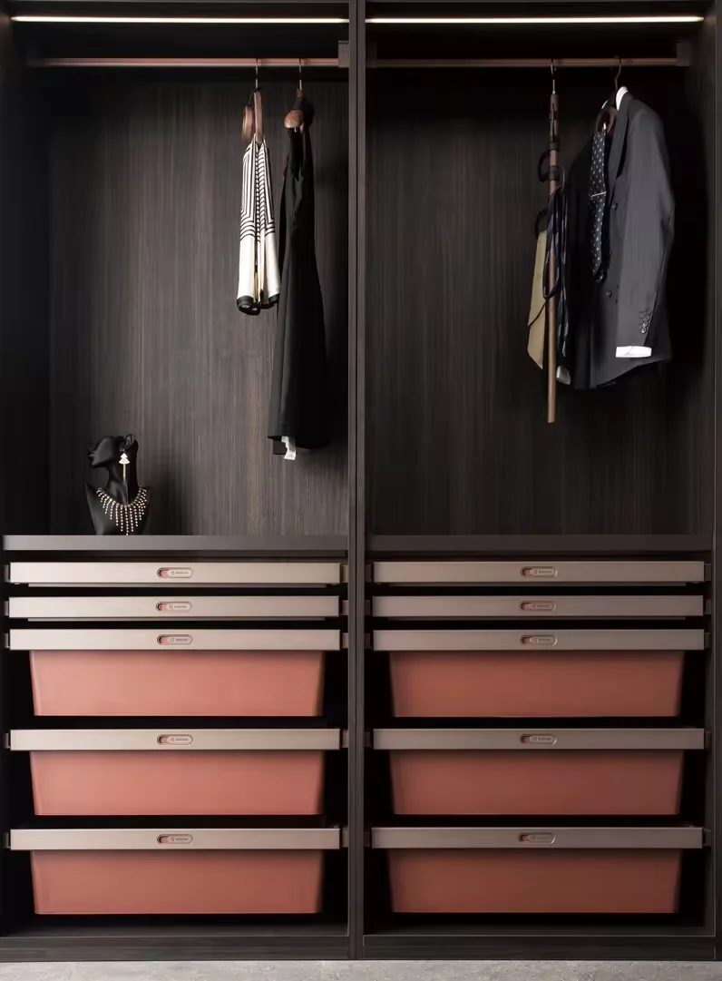 Modern Prefab Closets Wood Armoire Wardrobe Large European Style Design ...