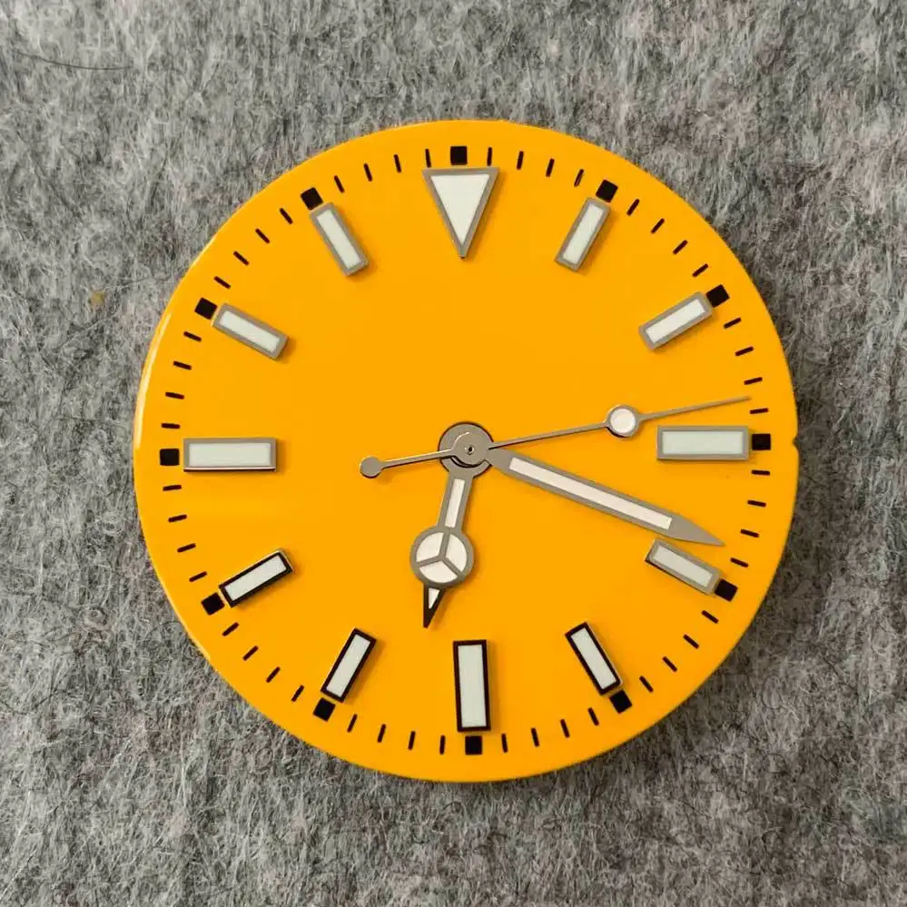 Custom Natural 0.40mm Thickness Nh35 Movement Watch Dial - Buy Watch ...