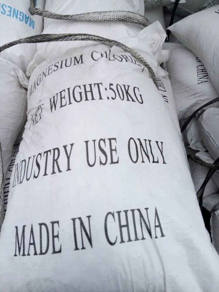 White Flake Mgcl2.6h2o Magnesium Chloride Hexahydrate - Buy Magnesium ...