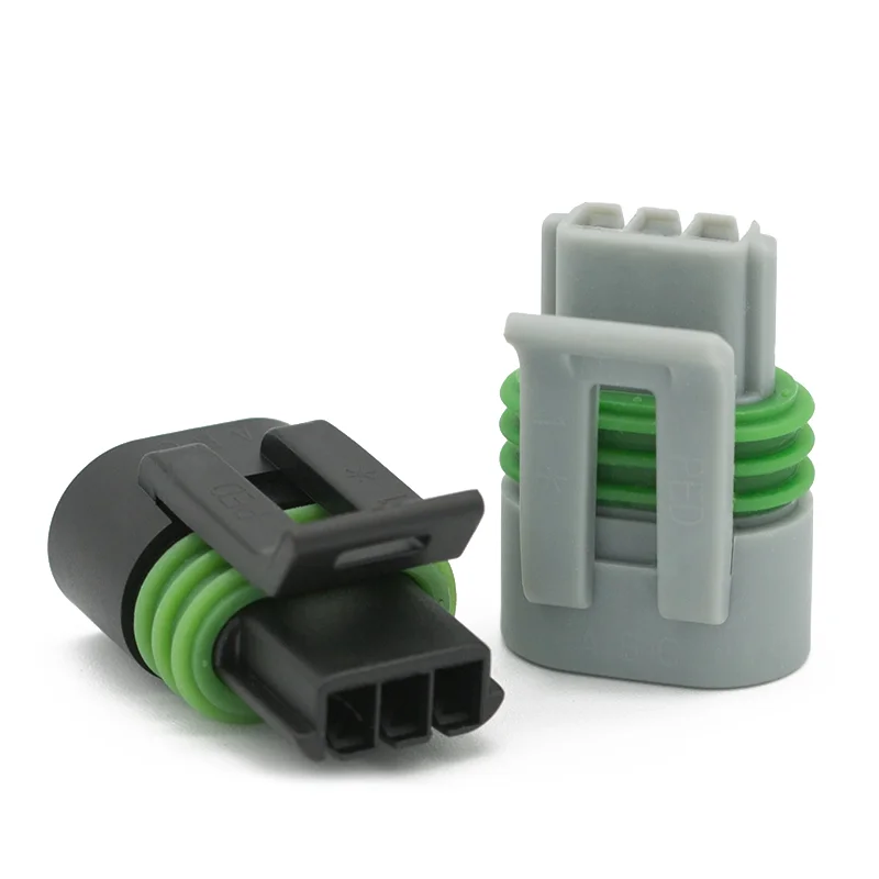 Auto Connectors Wire Harness Male And Female Electronic Components ...