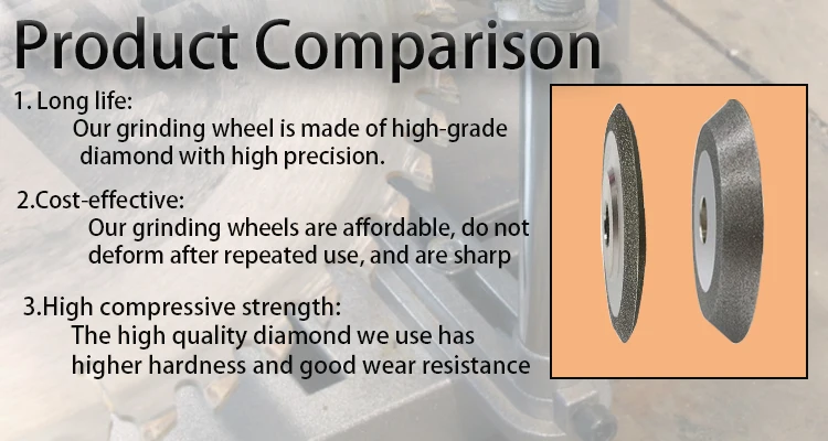 V Groove Grinding Wheel Abrasive Tools Profile Diamond Grinding Wheel ...