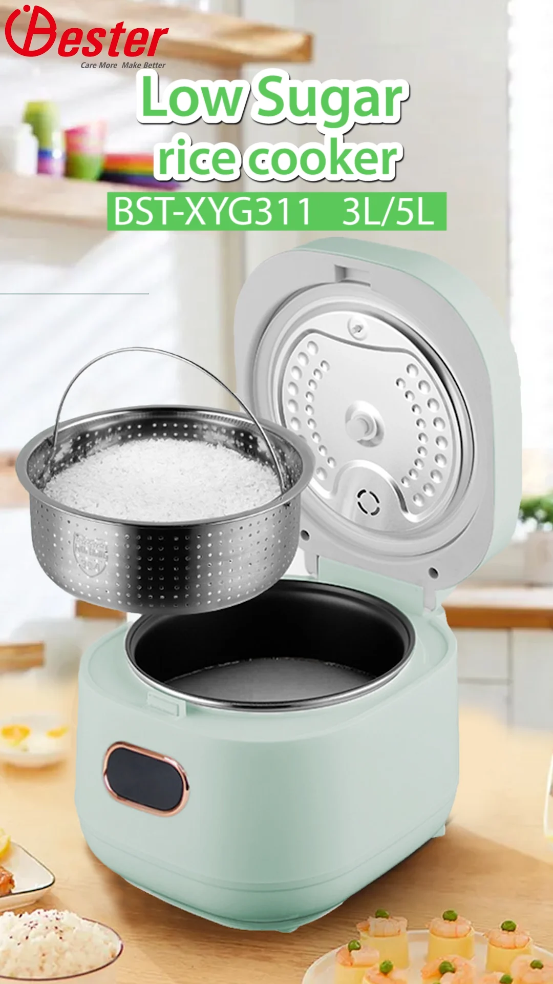 Home Use Plastic 3l 5l Outer Shell All Plastic Materials Digital Low ...