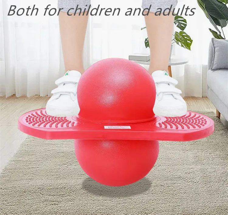 Quality Hopper Ball Platform Jumping Bouncing Ball Fitness Toy Sensory ...