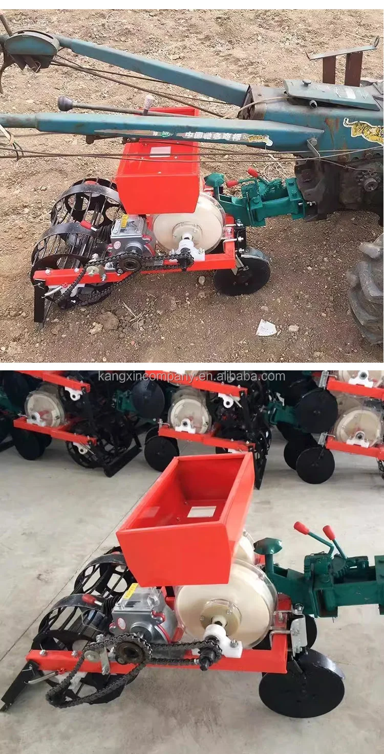 For Walking Tractor/mini Hand Seeder Hot Sale 2 Rows Peanut Planter ...