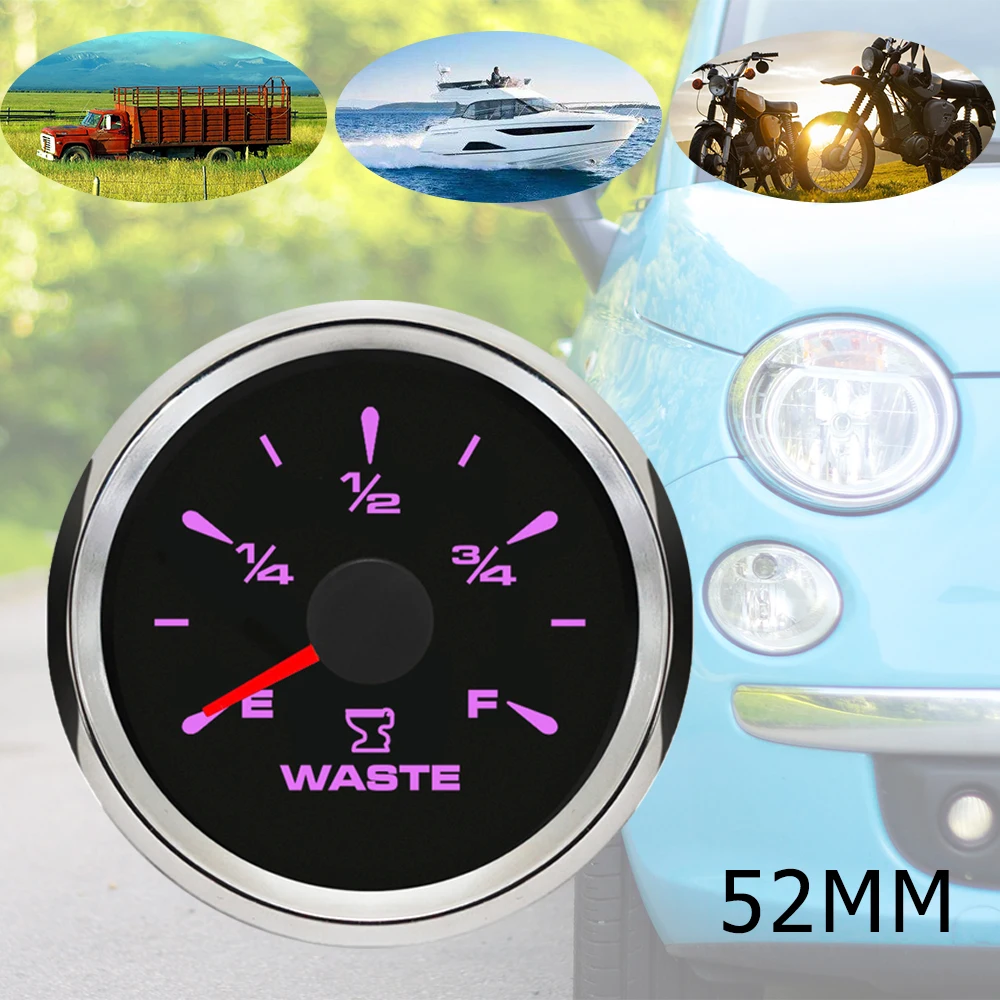 Eling 52mm Holding Tank Level Gauge Sewage Meter 0-190ohm 240-33ohm ...