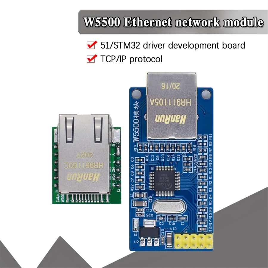 W5500 Ethernet network module hardware TCP / IP 51 / STM32 ...