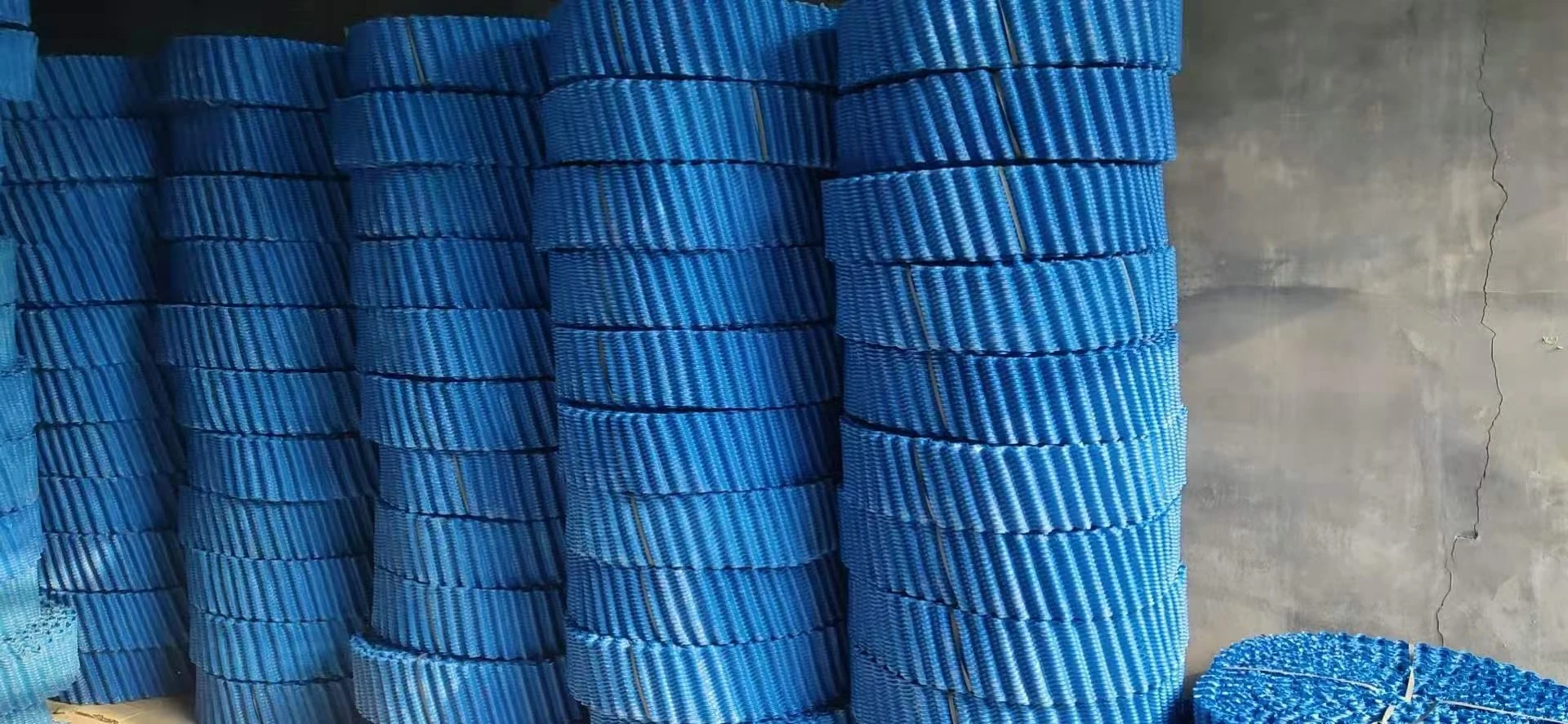 Cooling Tower Drift Eliminator PVC PP Material Crossflow Water Cooling ...