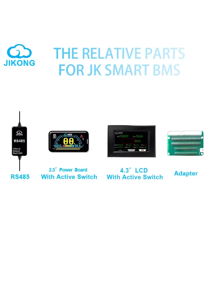 Best JK BMS Display - 4.3'' LCD Touch Screen for Batteries
