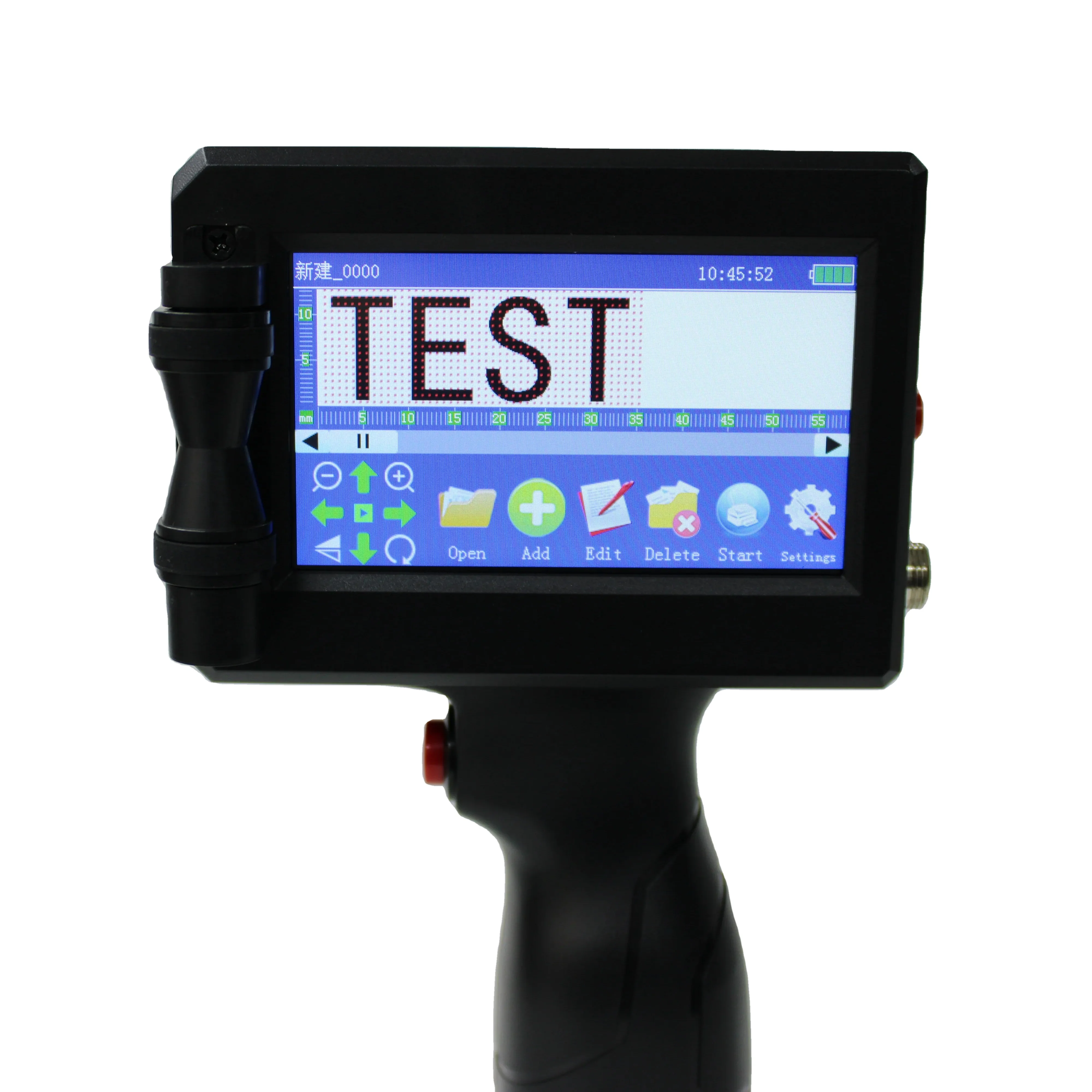 Yaomatec Thermal Portable Handheld Inkjet Expiry Date Batch Number Code Printer For Metal Pipe