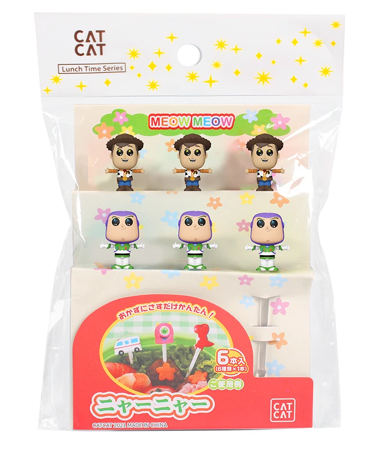 Cartoon Children Dessert Food Pick Toothpick,Kids Lunch Accessories ...