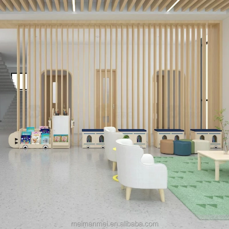 Chiquitos Handmade Customizable Wood Kids Reading Train Bookshelf ...