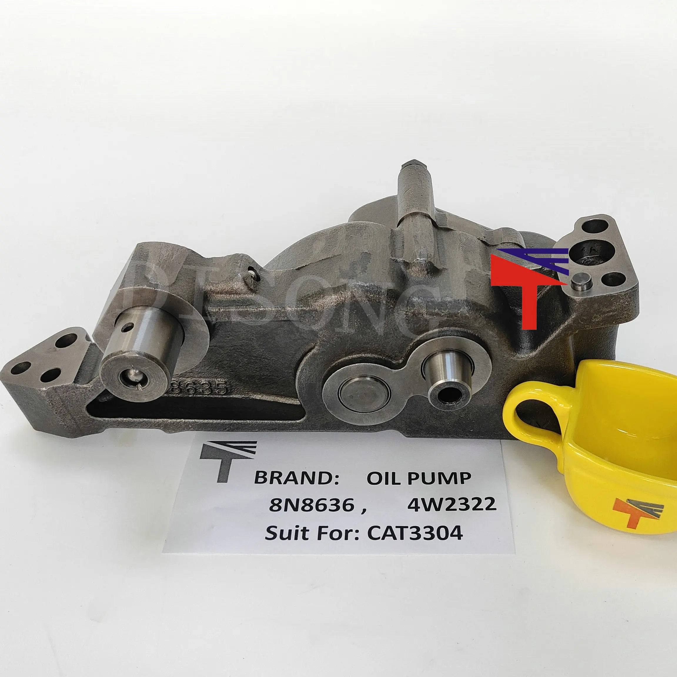 Machinery Engine Oil Pump 8n8636 8N8635 for 3304 Wheel Loader 950 950B D4D